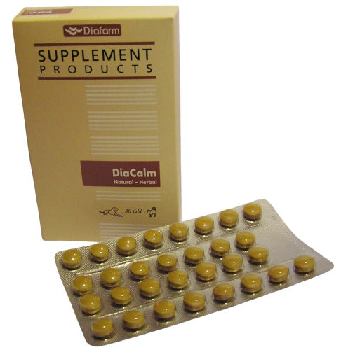 Diafarm DiaCalm tablete za smirenje za pse i mačke, 30tbl.
