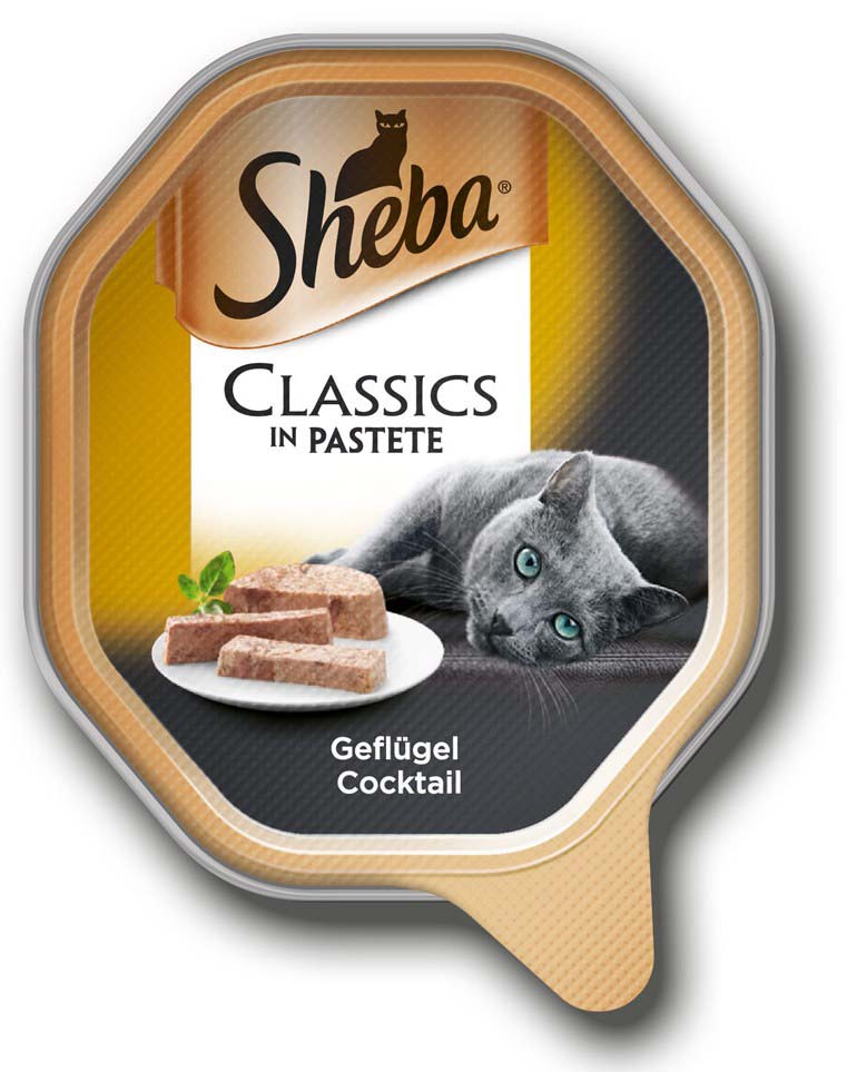 SHEBA Finesse s piletinom 85g